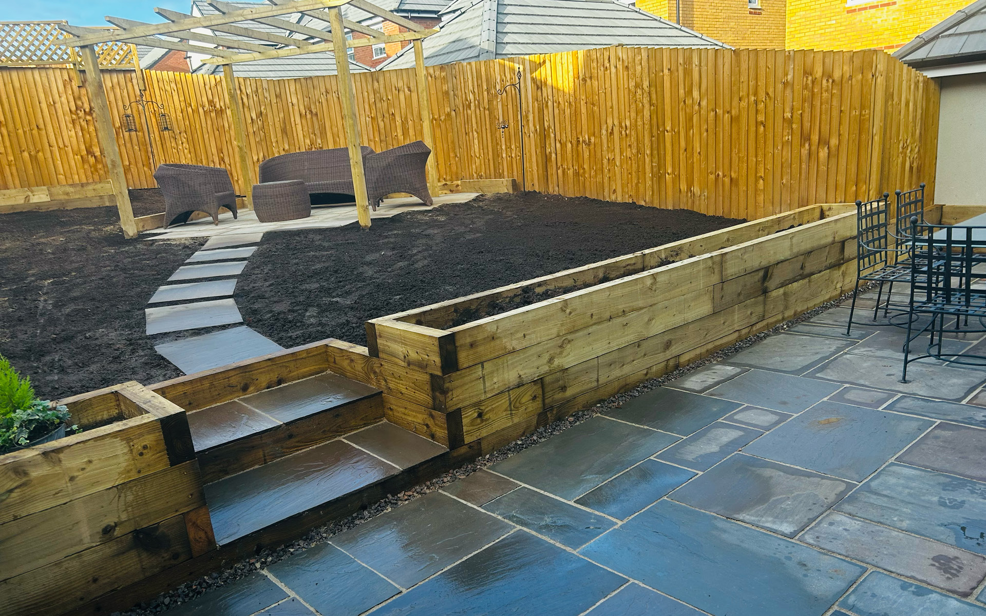 Patios, Driveways & Walls - Goldcrest Hard Landscaping & Design Wales